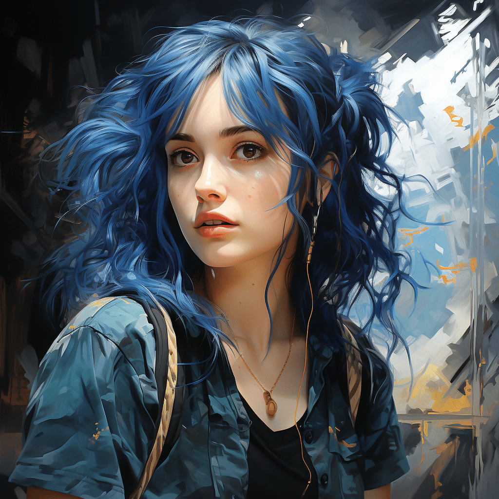 Blue Haired Girl JJK: Spotlight on Kasumi Miwa