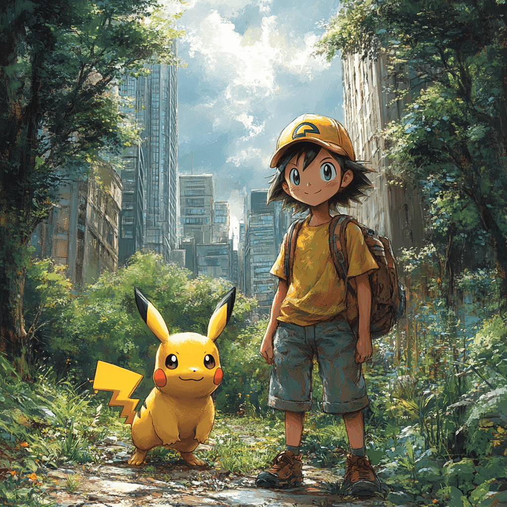 Pokemon Anime Series Incredible Journey Through Time And Adventure