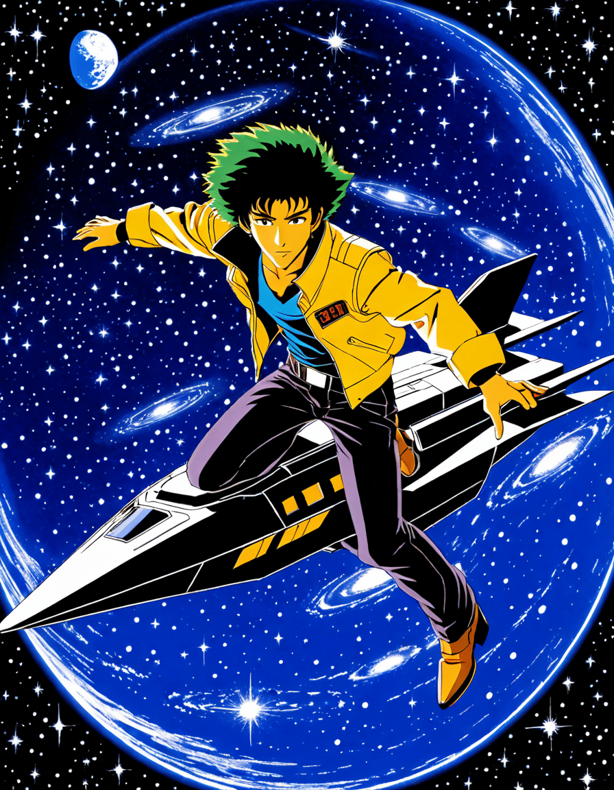 Spike From Cowboy Bebop The Legendary Bounty Hunter's Journey