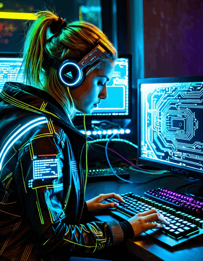 Cyberpunk Edgerunners Lucy The Enigmatic Hacker Of Night City