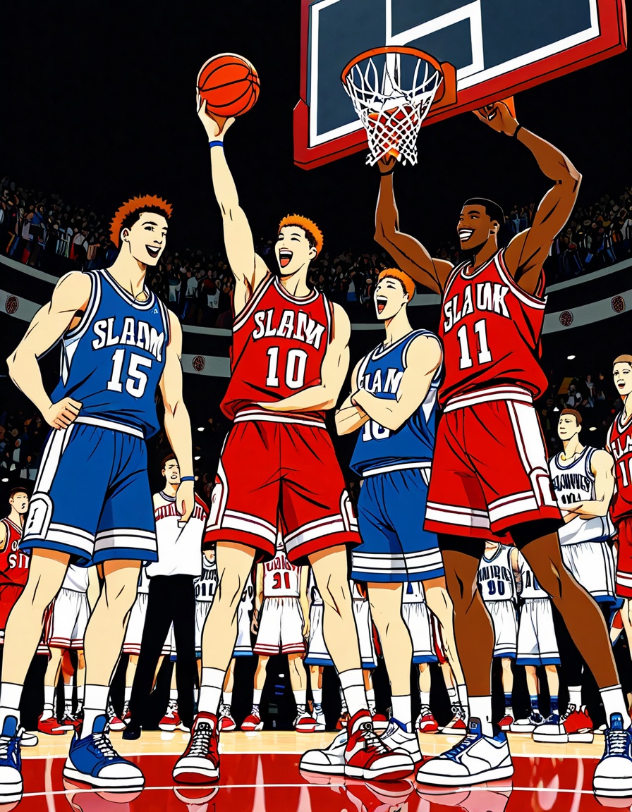 Slam Dunk Slam Dunk The Rise Of An Iconic Basketball Legacy