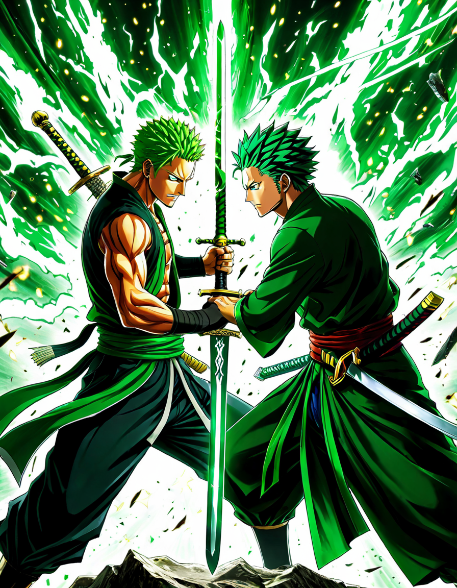 Zoro Vs King Epic Showdown Of Power And Skill