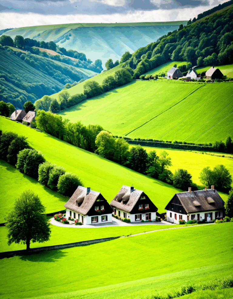 Belgium Countryside A Charming Journey Through Scenic Beauty
