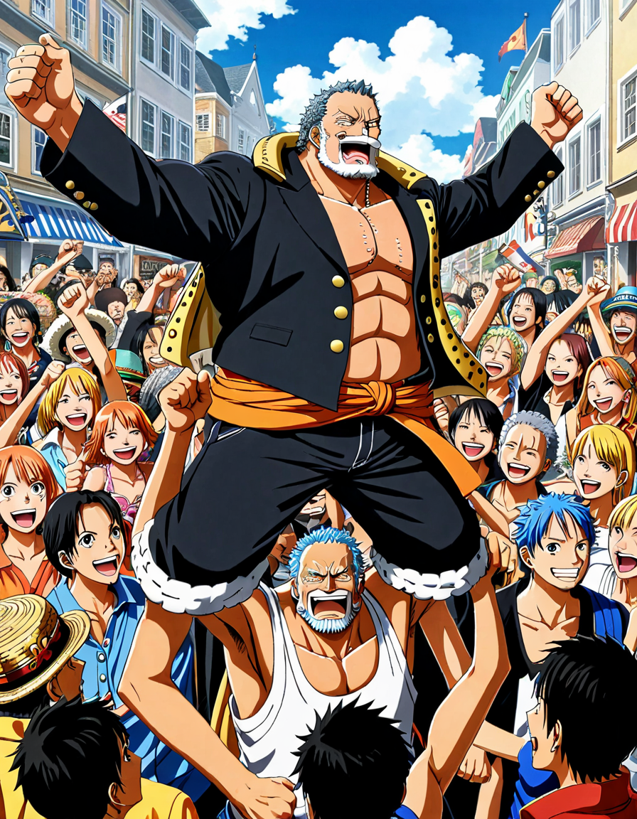 One Piece Garp The Legendary Marine Hero That Shakes The World