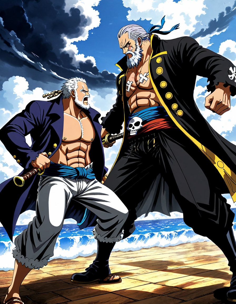 One Piece Garp The Legendary Marine Hero That Shakes The World