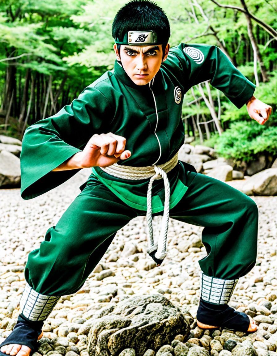 Rock Lee In Naruto Shippuden – The Unstoppable Ninja
